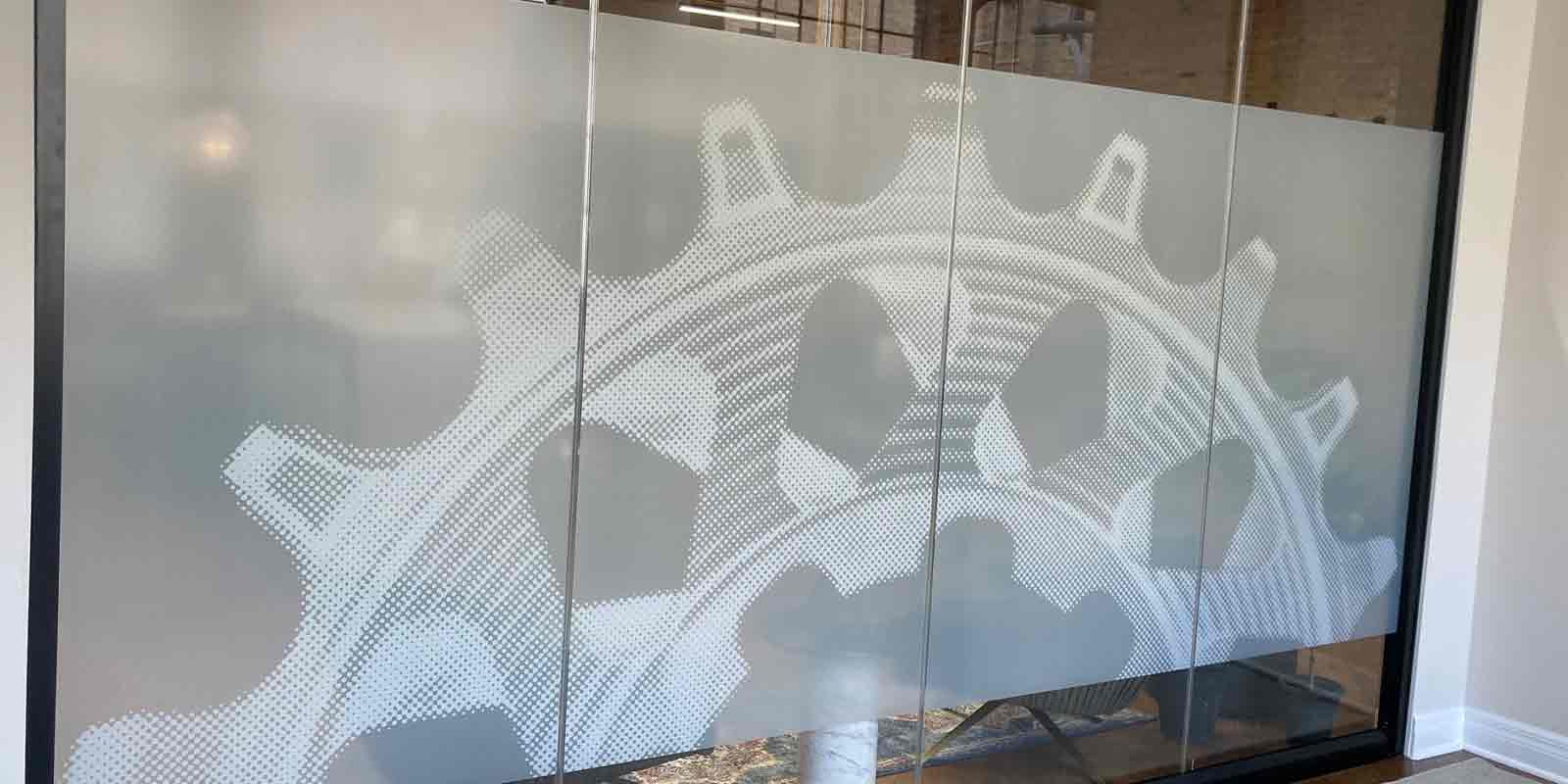 Distraction & Privacy Film - Tree Towns Digital Decor